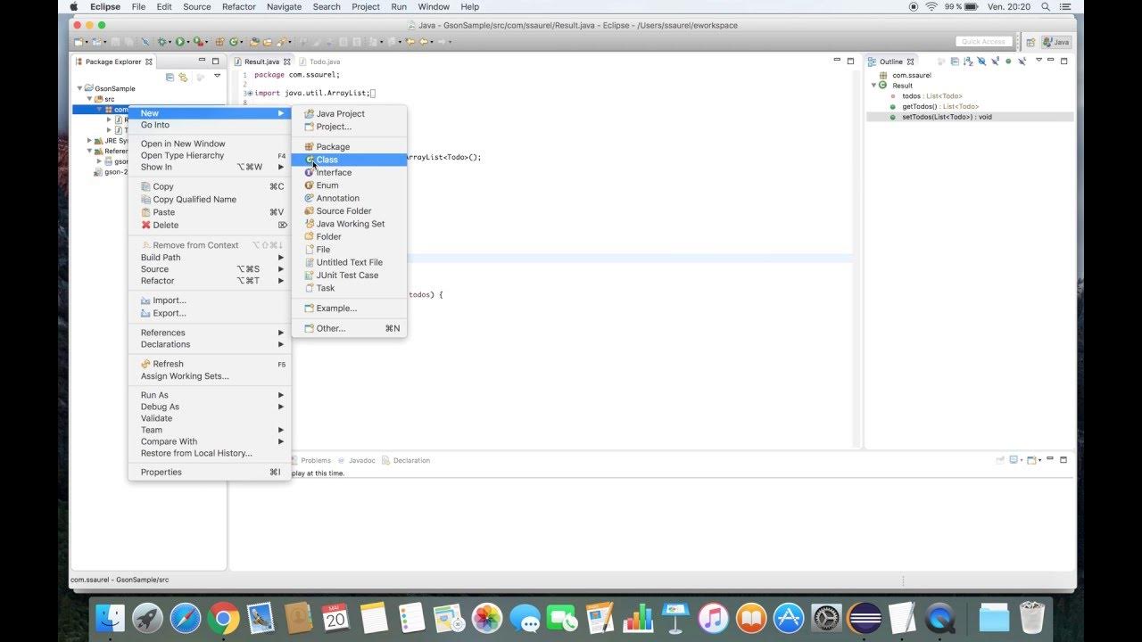 [Tutorial] Parse JSON data to Java Objects with Gson - YouTube