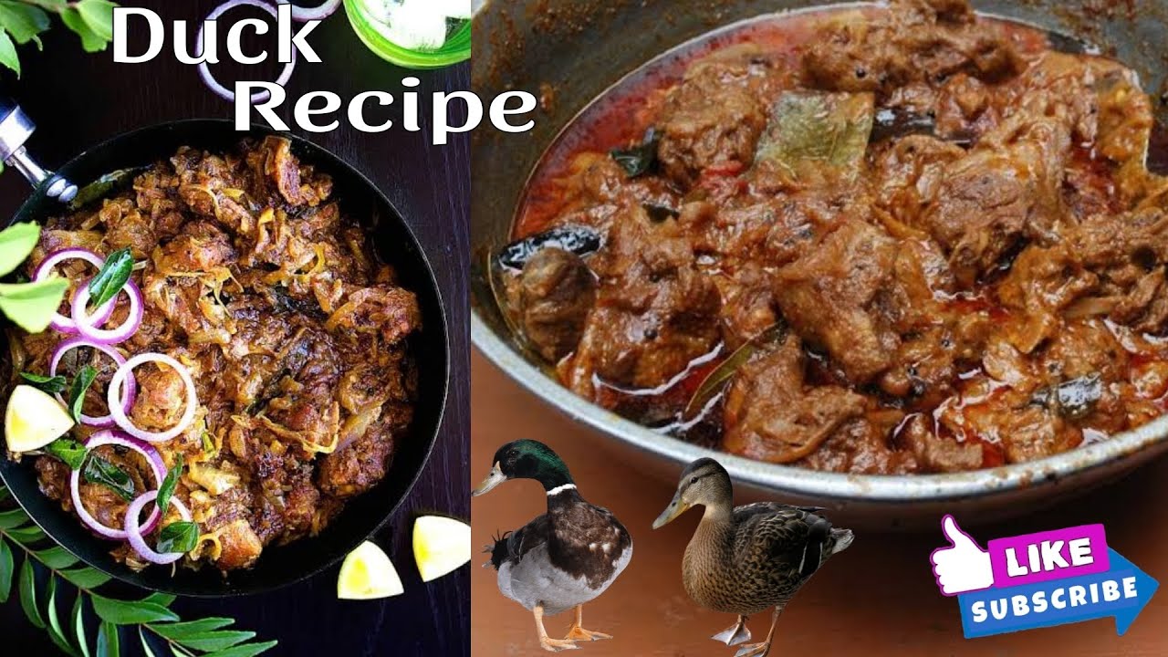 Duck Curry Recipe | The Best Duck Curry Special Recipe | Village Style ...