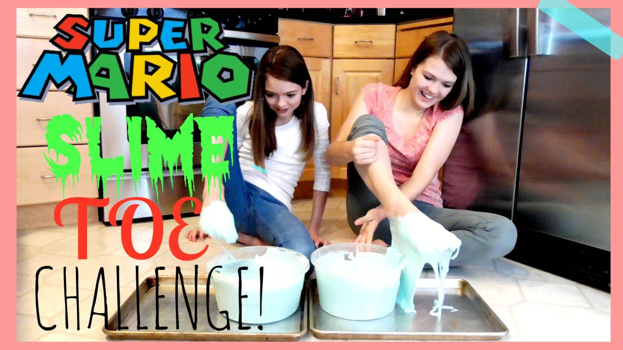 Mario Slime Toe Challenge! - YouTube