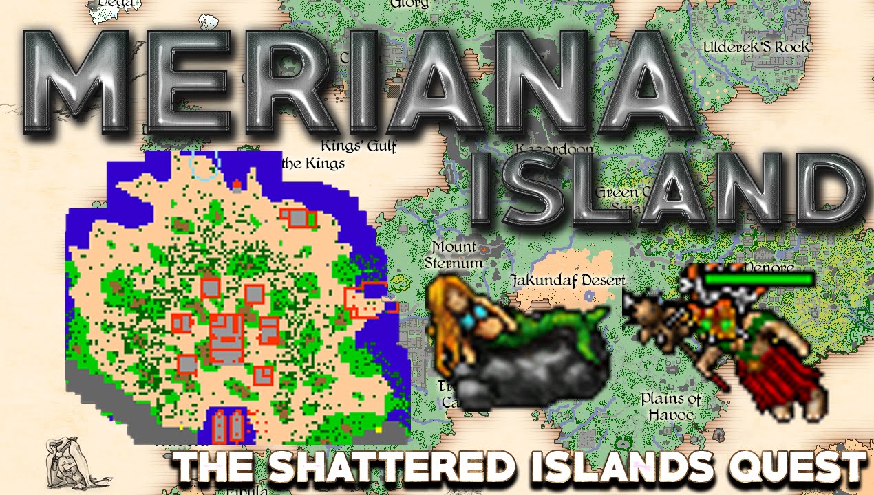 Tibia: Acceso a Meriana Island - Guia en Español - YouTube
