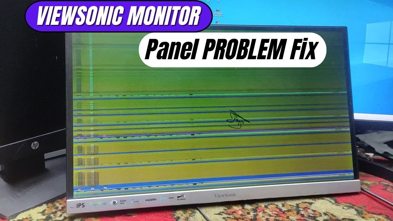 Viewsonic Monitor Panel Repair 2024 | Created by Afjal Hossain - YouTube