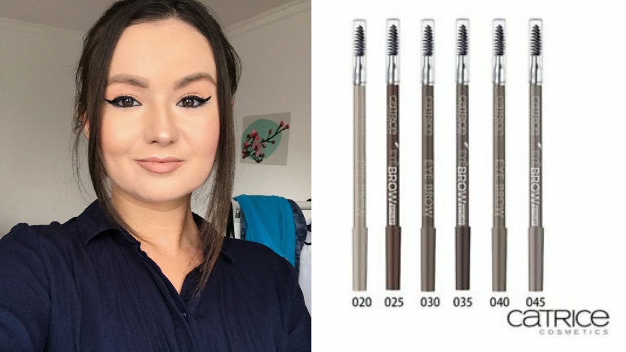 Catrice Stylist Eyebrow pencil - Review + Swatch - YouTube