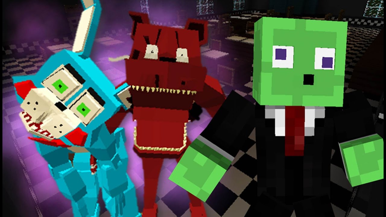 THE NIGHT SHIFT | Minecraft Five Nights At Freddy's Story - YouTube