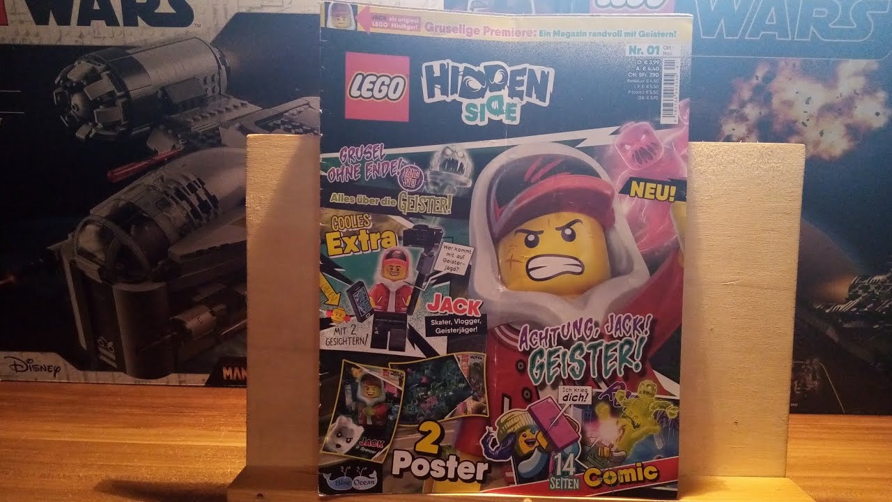 Lego Hidden Side Magazin Nr. 1 - YouTube