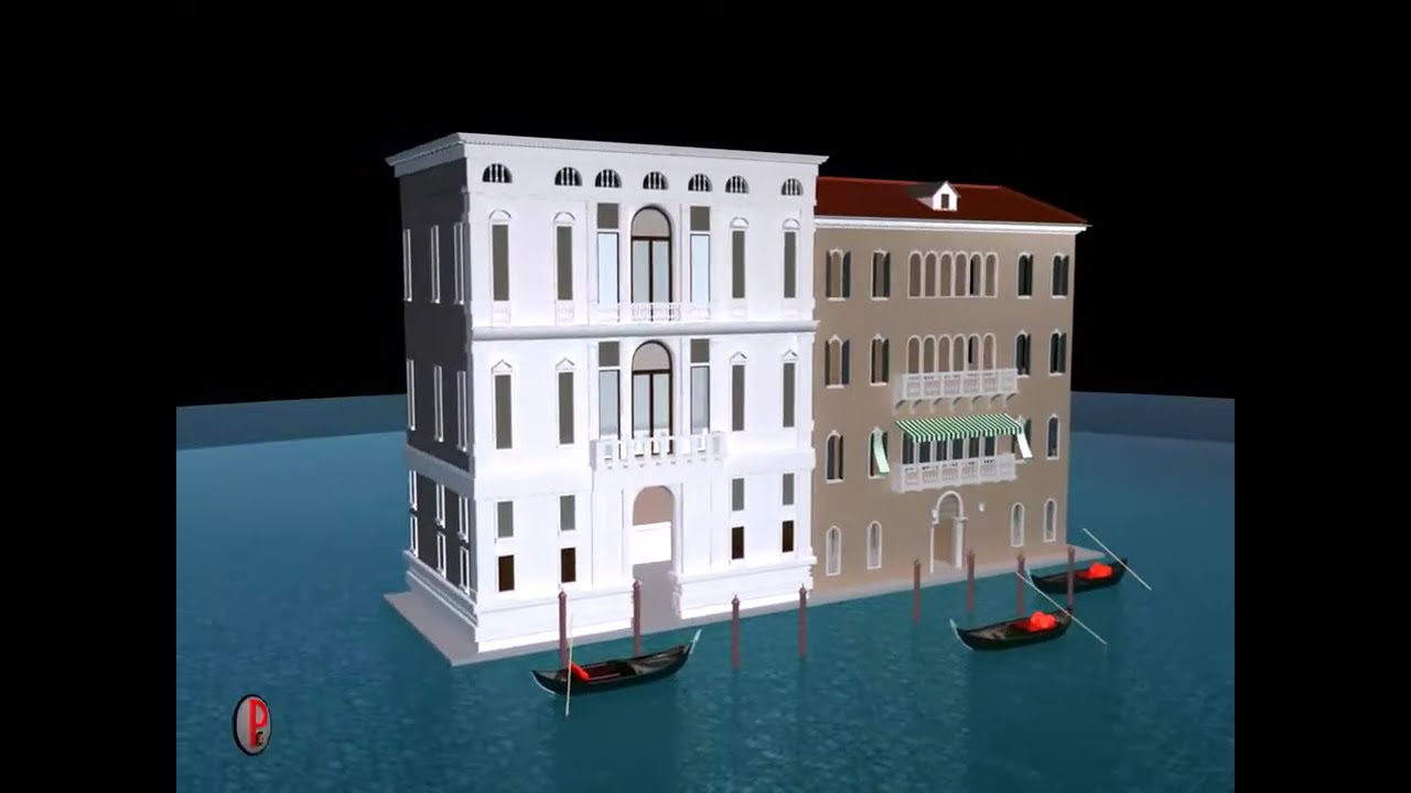 3D set modeling in maya software - YouTube