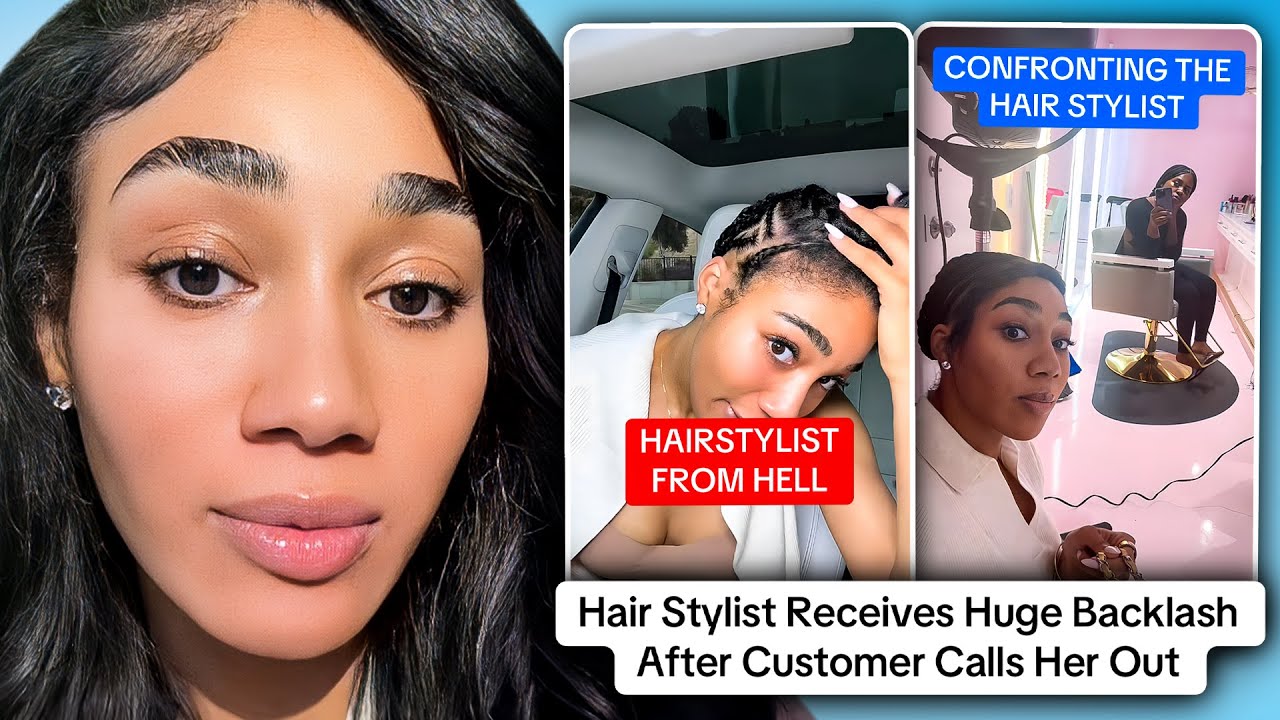 Hair Stylist Faces Huge Backlash After Client Calls Her Out - YouTube