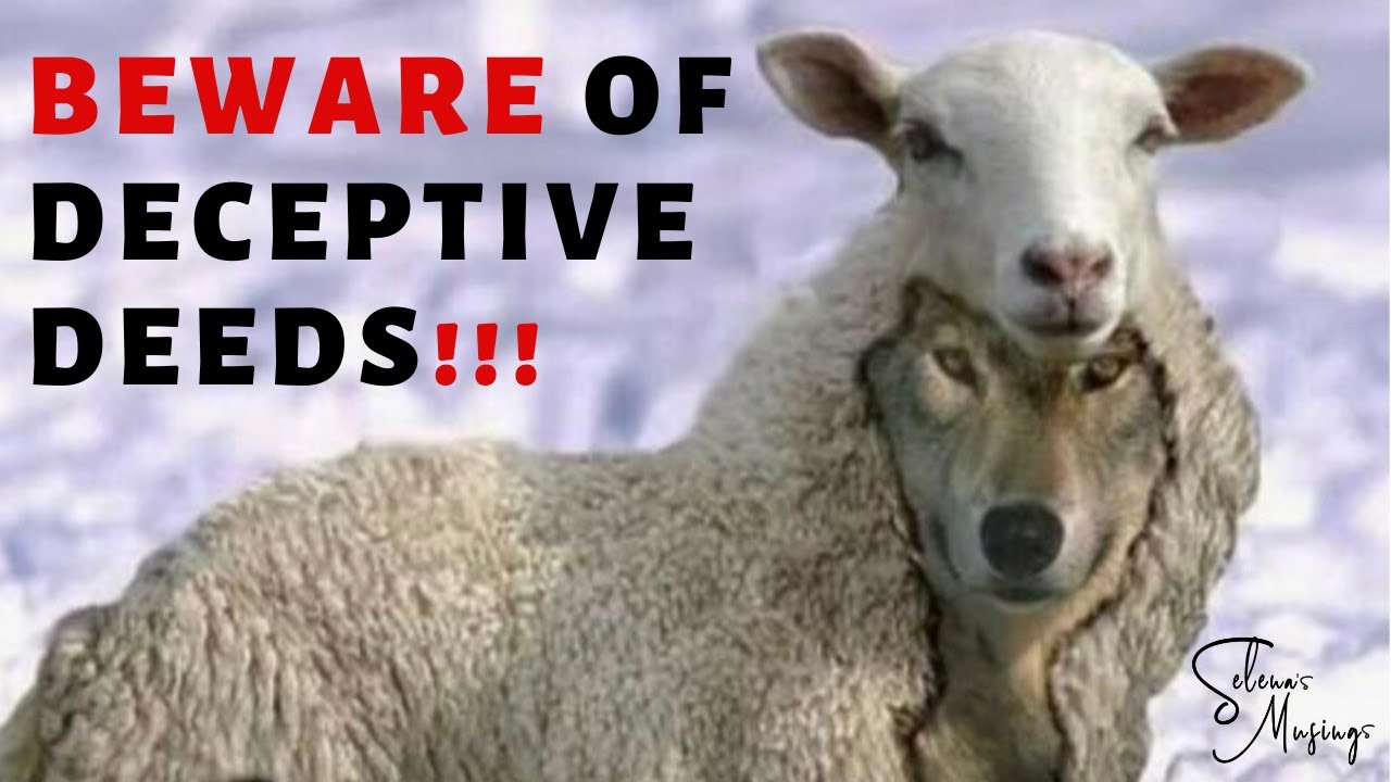Be Cautious of Deceptive Actions! - YouTube