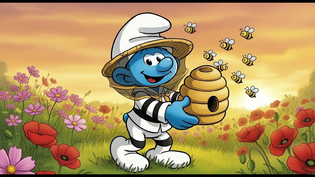 Smurfs to the Rescue: Pollination Power in Peril! 🐝 - YouTube