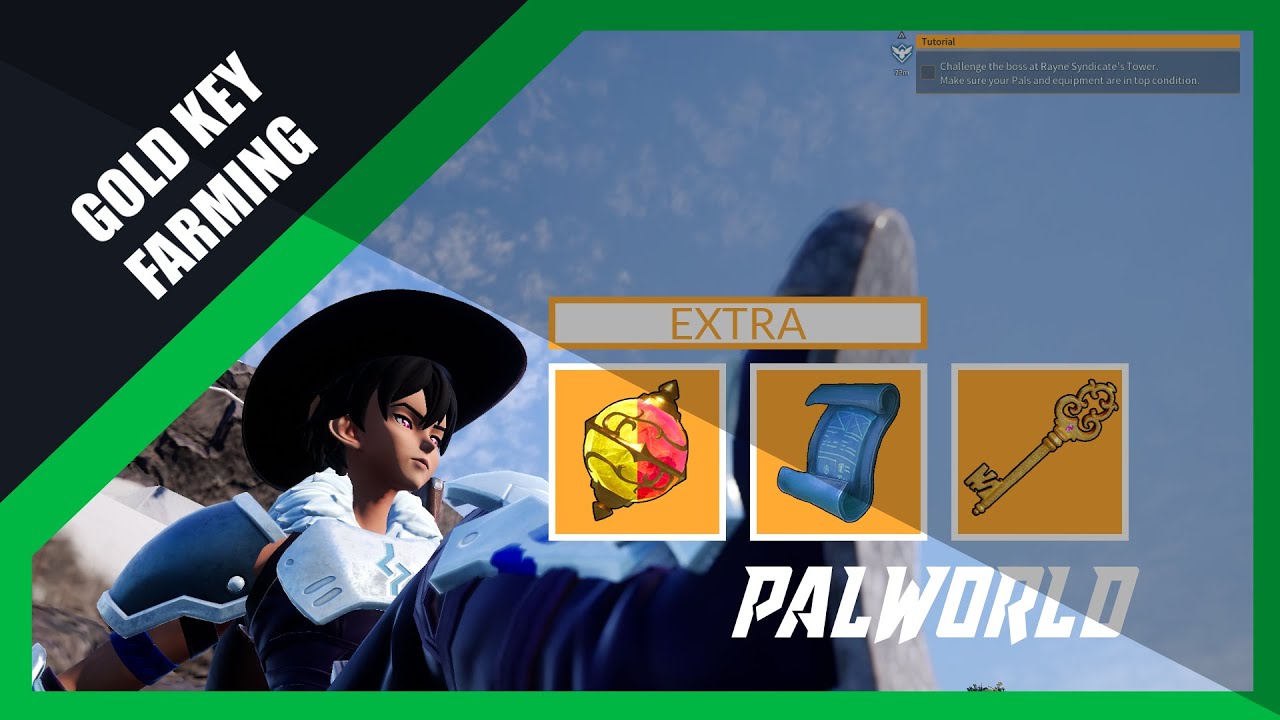 PALWORLD GOLD KEY Farming - YouTube