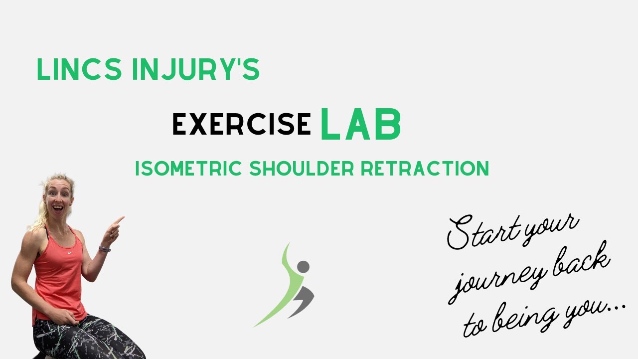 Isometric shoulder Retraction - YouTube