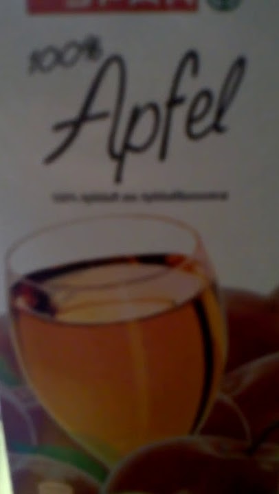 Apfelsaft - YouTube