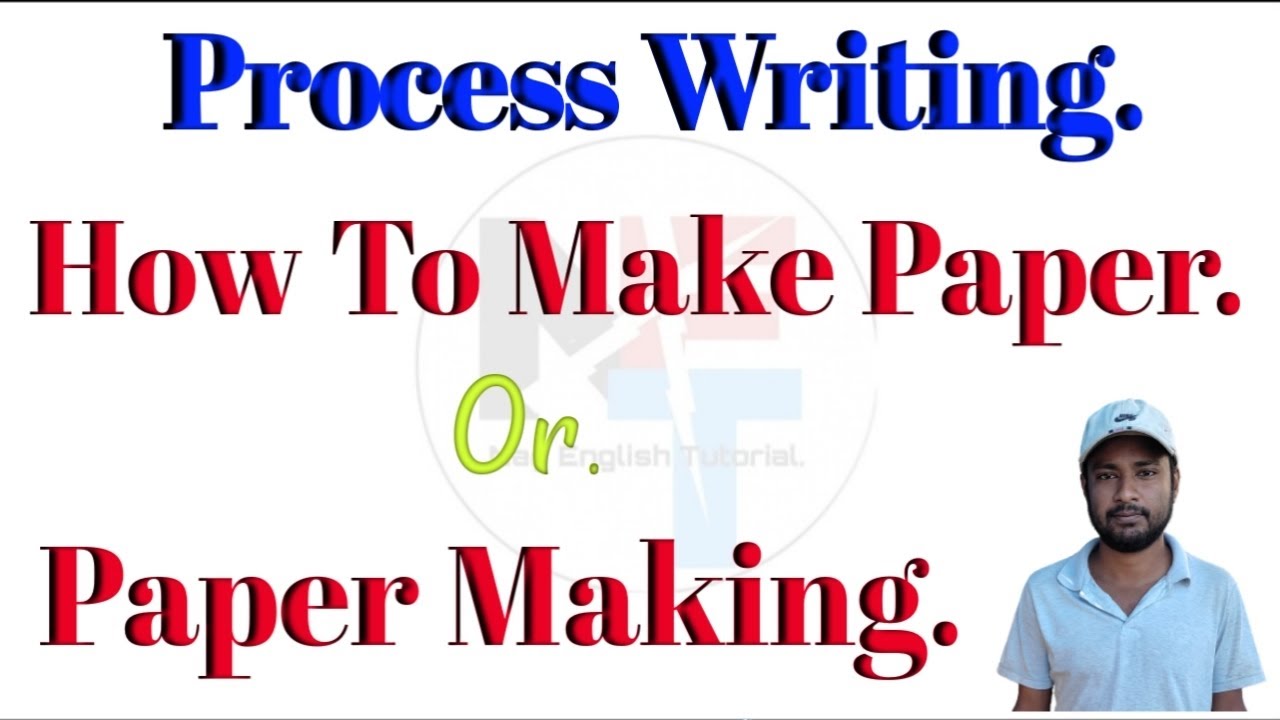 Paper Making. || How To Make Paper. || Process Writing. @NipakNag - YouTube