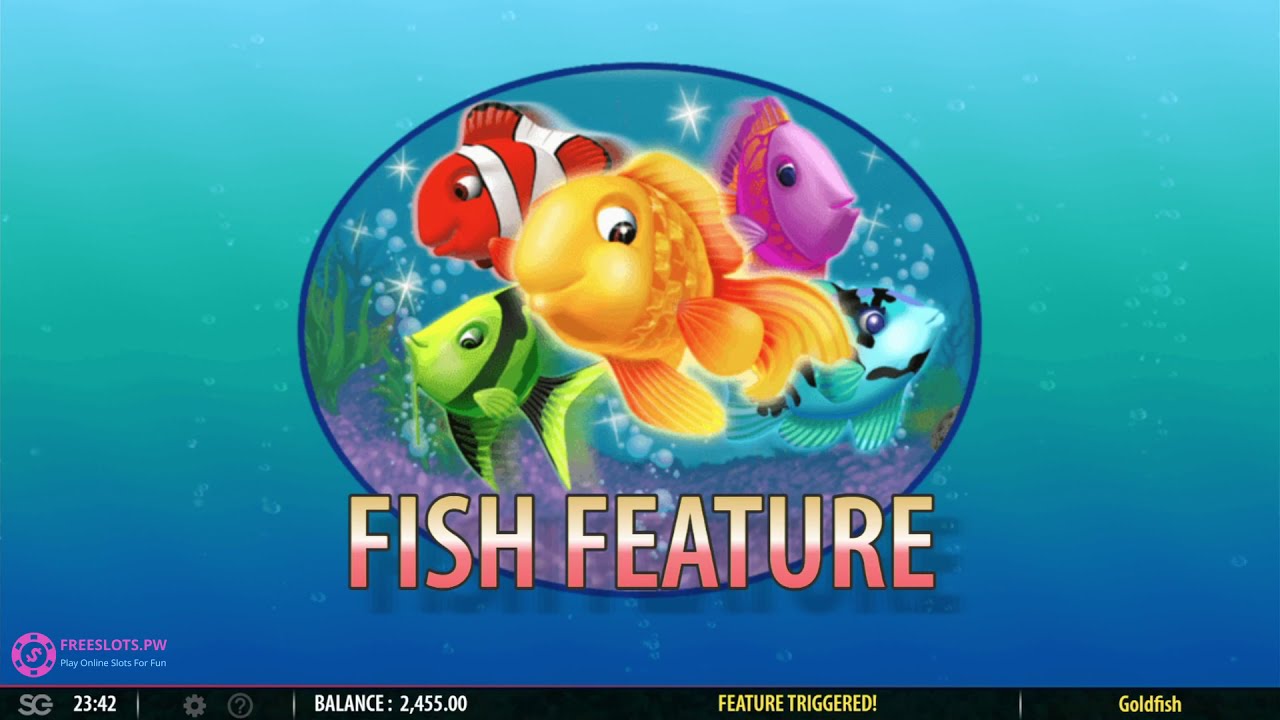 GoldFish Slot Machine - BIG WIN - BONUS FISH FEATURE - FREESLOTS.PW ...