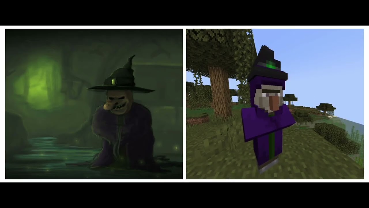 Minecraft mobs in real life part 6 - YouTube