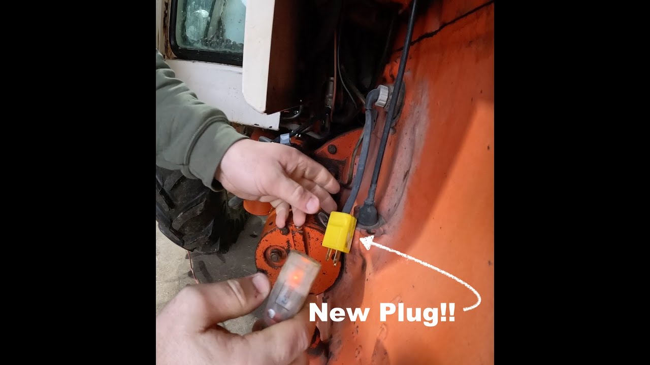Repairing Block Heater on the Case 1070 - YouTube
