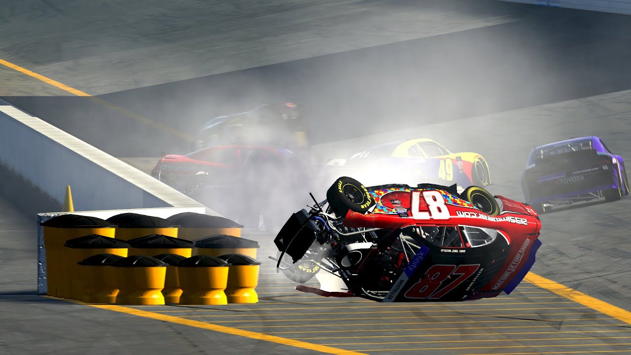 DMOS LOBBIES! NASCAR Xfinity at iRacing Superspeedway! - YouTube