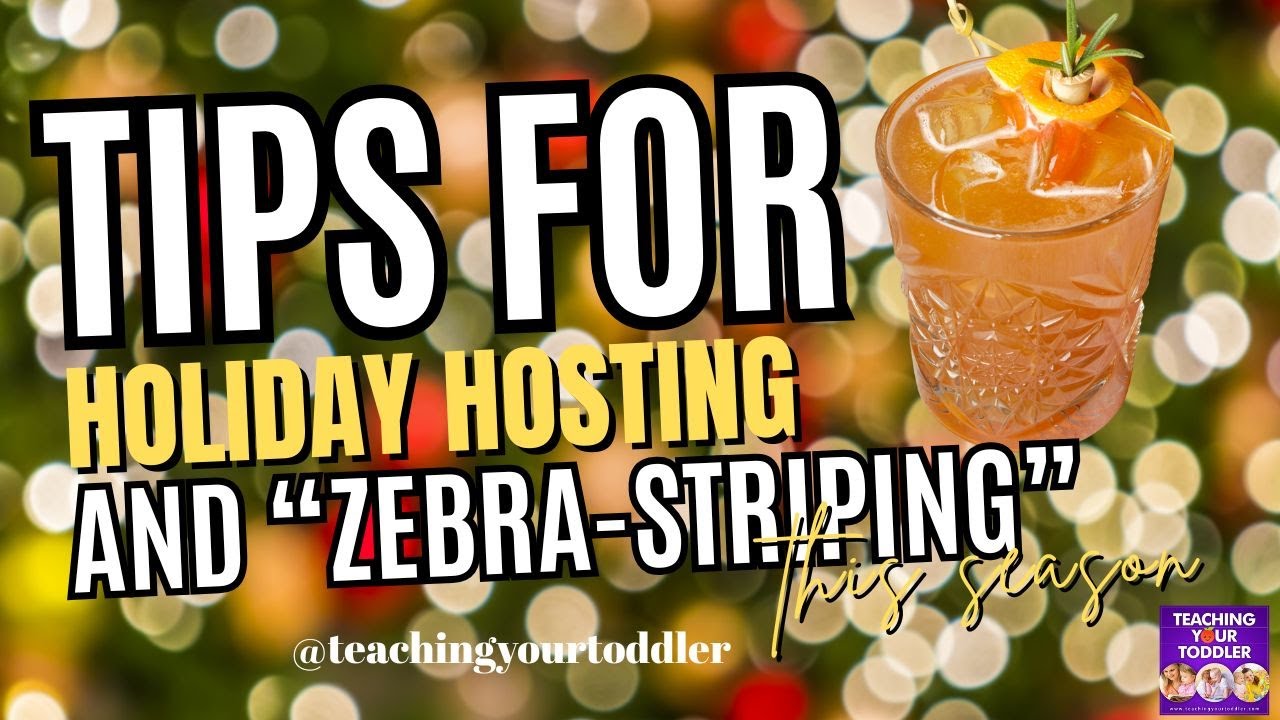 Tips for Holiday Hosting and "Zebra Striping" This Season - VIDEO - YouTube