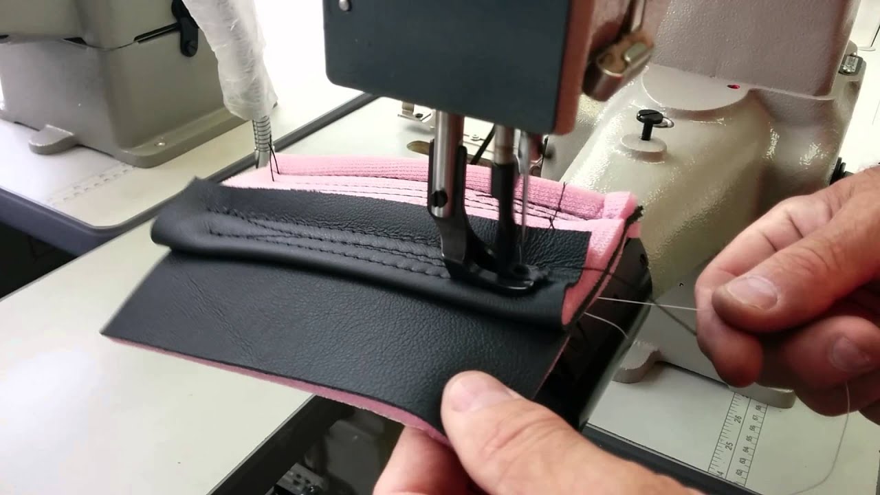 Techsew 2700 industrial sewing machine - Sample 1/2 RL - YouTube