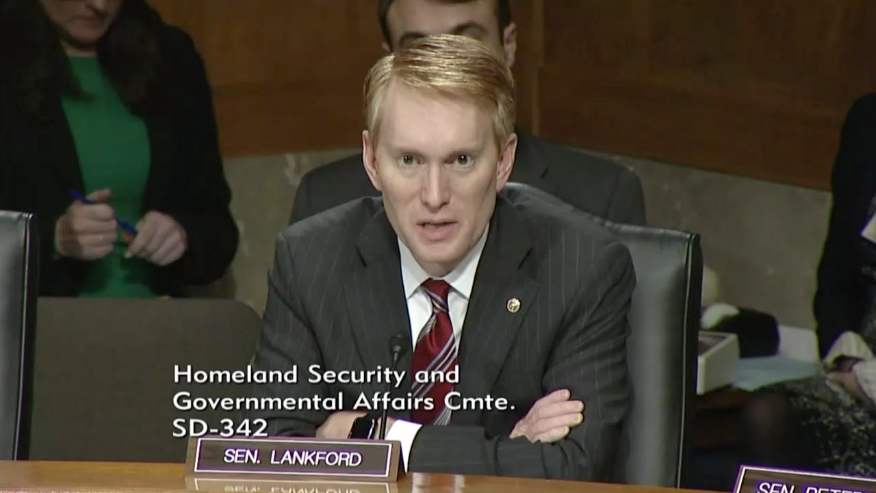 Senator Lankford Questions Gen. John Kelly at his Confirmation Hearing ...