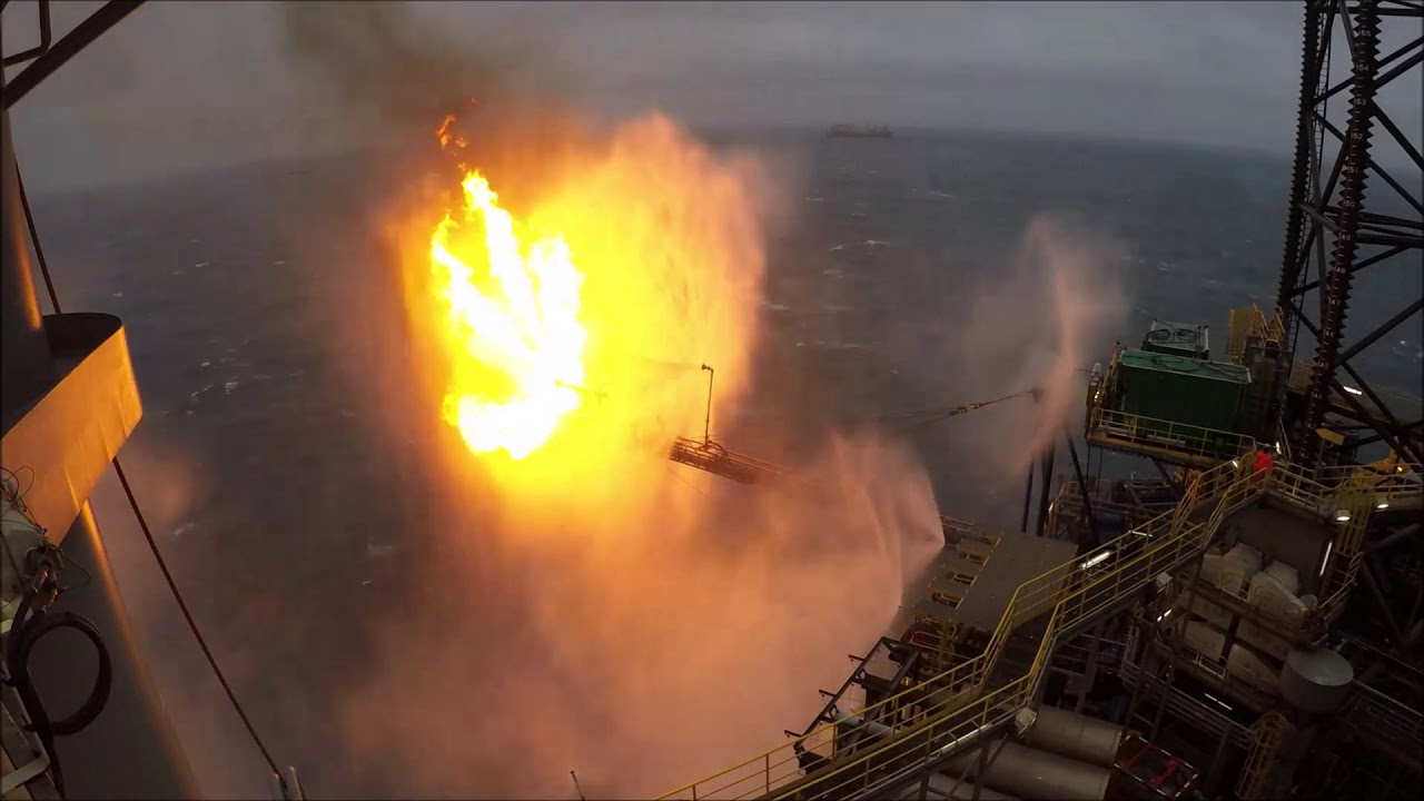 Well testing - Flaring - YouTube