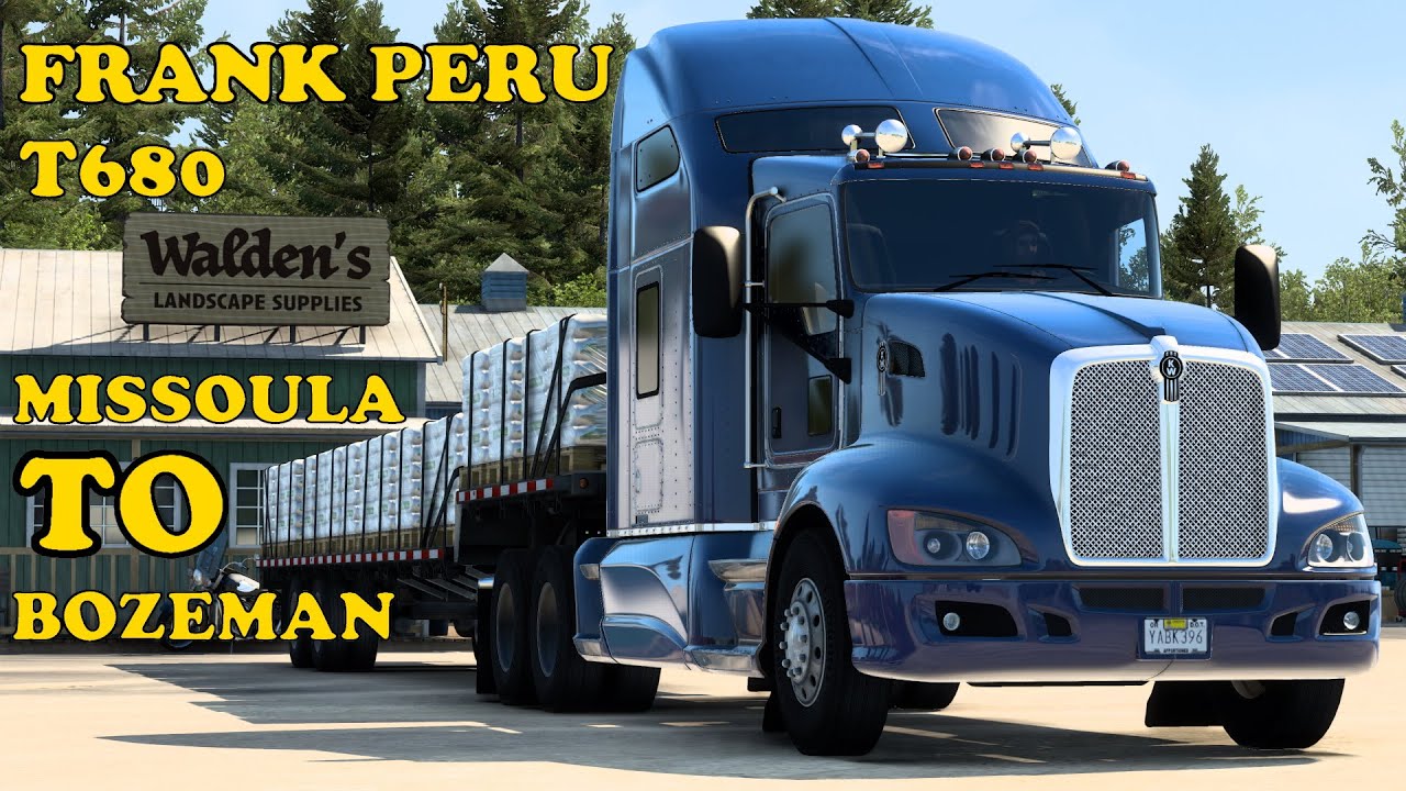 Frank Peru Kenworth T680 (Cummins N14) | American Truck Simulator ...