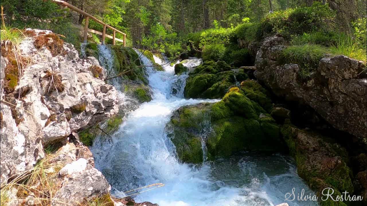 Relaxing Music with Nature Sounds - Waterfall HD - YouTube