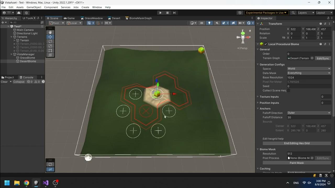 Vista - WIP - Hexagon tiles editing - Procedural hex map generator ...
