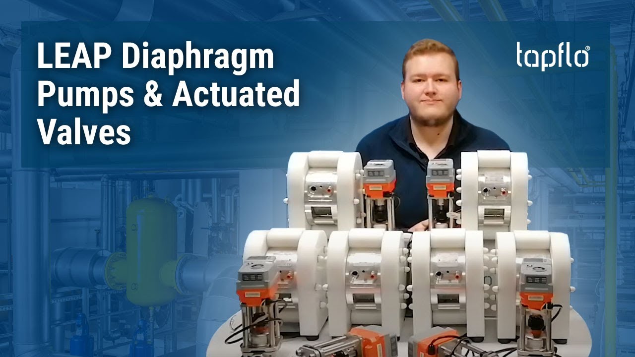LEAP Diaphragm Pumps & Actuated Valves - YouTube