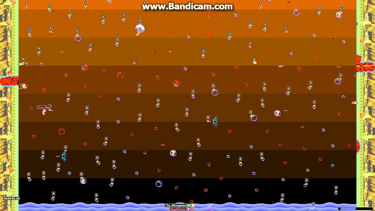 Worms Armageddon Lucky Rope Knock! - YouTube