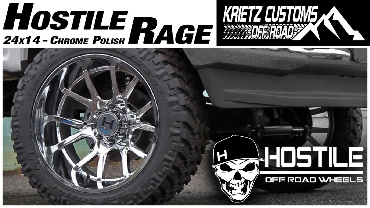 Hostile Rage Wheel│ Krietz Customs - YouTube