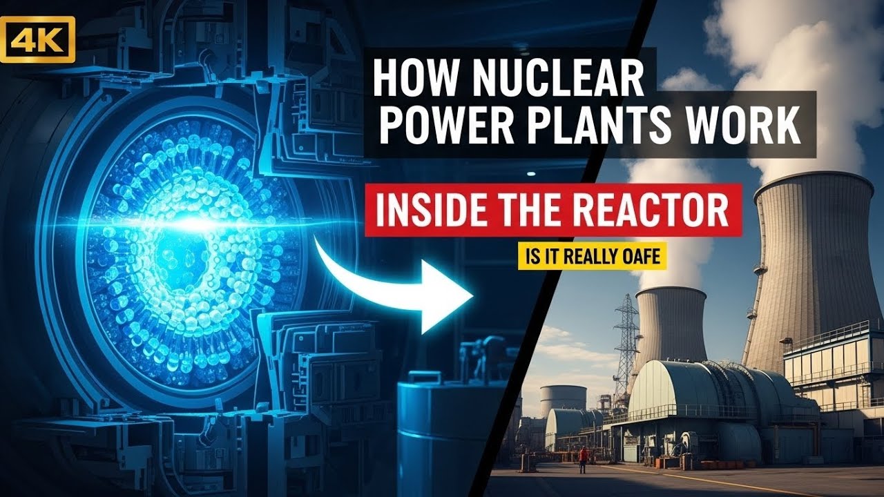 How Nuclear Power Plants Are Made & How They Work | Inside the Nuclear ...