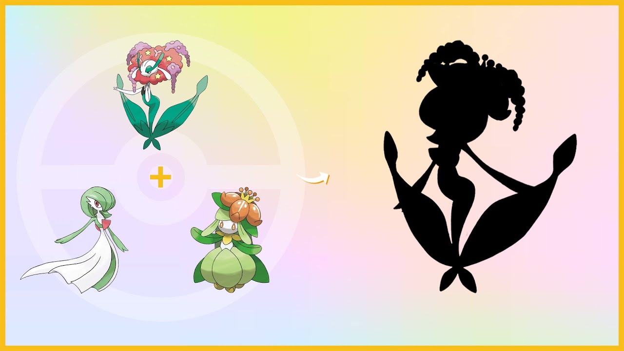 Pokemon Fusion | Florges + Lilligant + Gardevoir - YouTube