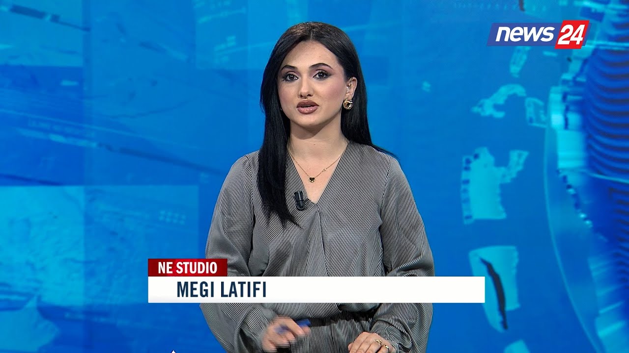 21 qershor 2025 Edicioni Qendror i Lajmeve në News24 në studio Megi ...