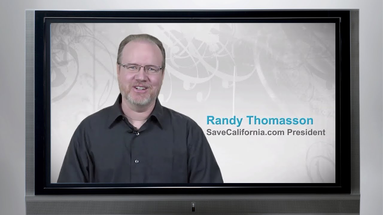 Randy Thomasson invites you to connect with SaveCalifornia.com - YouTube