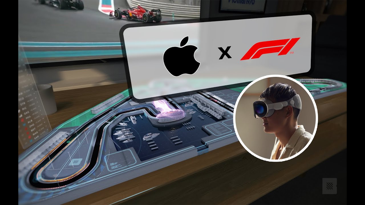 F1 + Apple Vision Pro = Killer App (?) - YouTube
