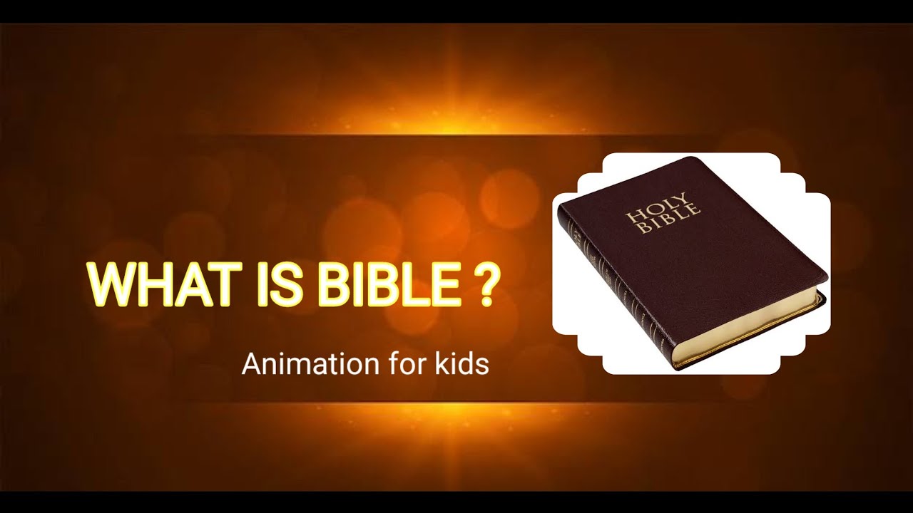 What is Bible? Animation for kids. By Master. Joel Sandegren. - YouTube