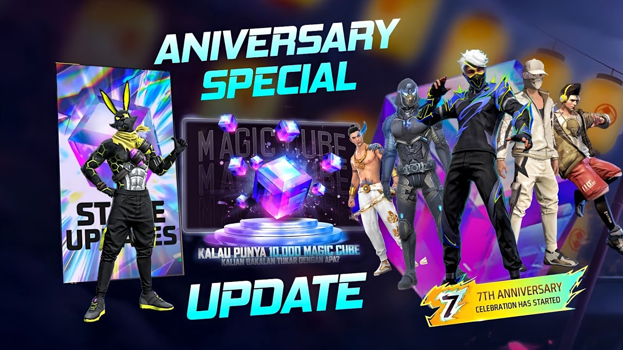 7th Anniversary Special New Magic Cube Bundle 😮💥| Free Fire New Event ...