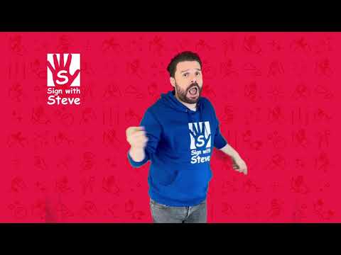 Sign With Steve - One Direction, One Way or Another (Teenage Kicks) (Makaton) SWSVID005