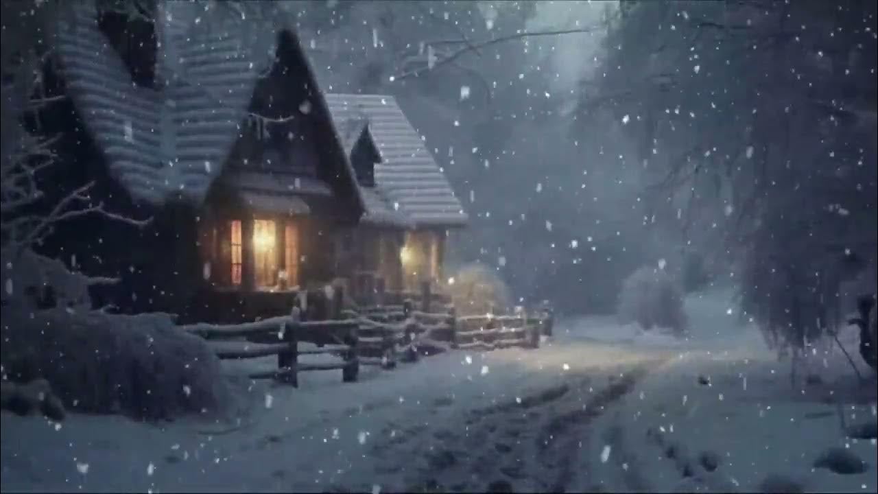 Freezing Blizzard Sounds for Sleeping in the Mountain┇Howling Wind Storm & Loud Blowing Snow ...