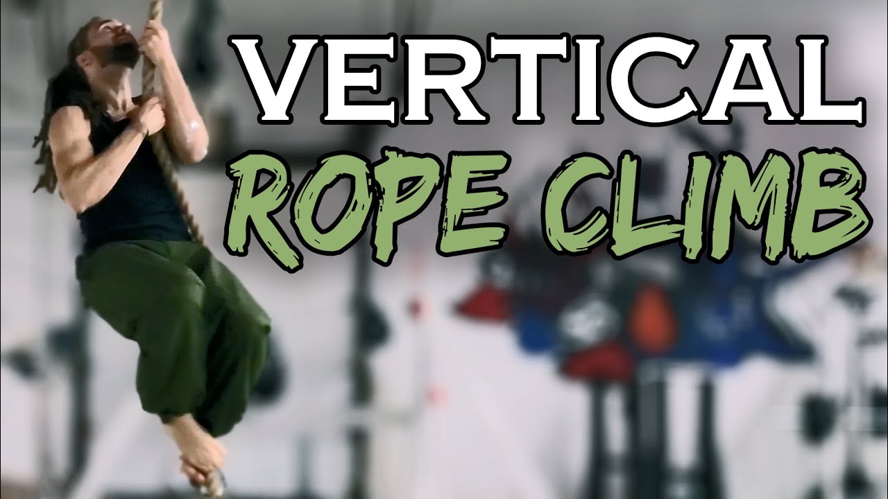 Vertical Rope Climb (Natural Movement Skill) - YouTube