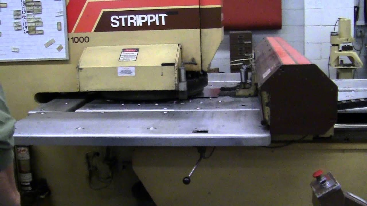 Strippit Cap 1000 - YouTube