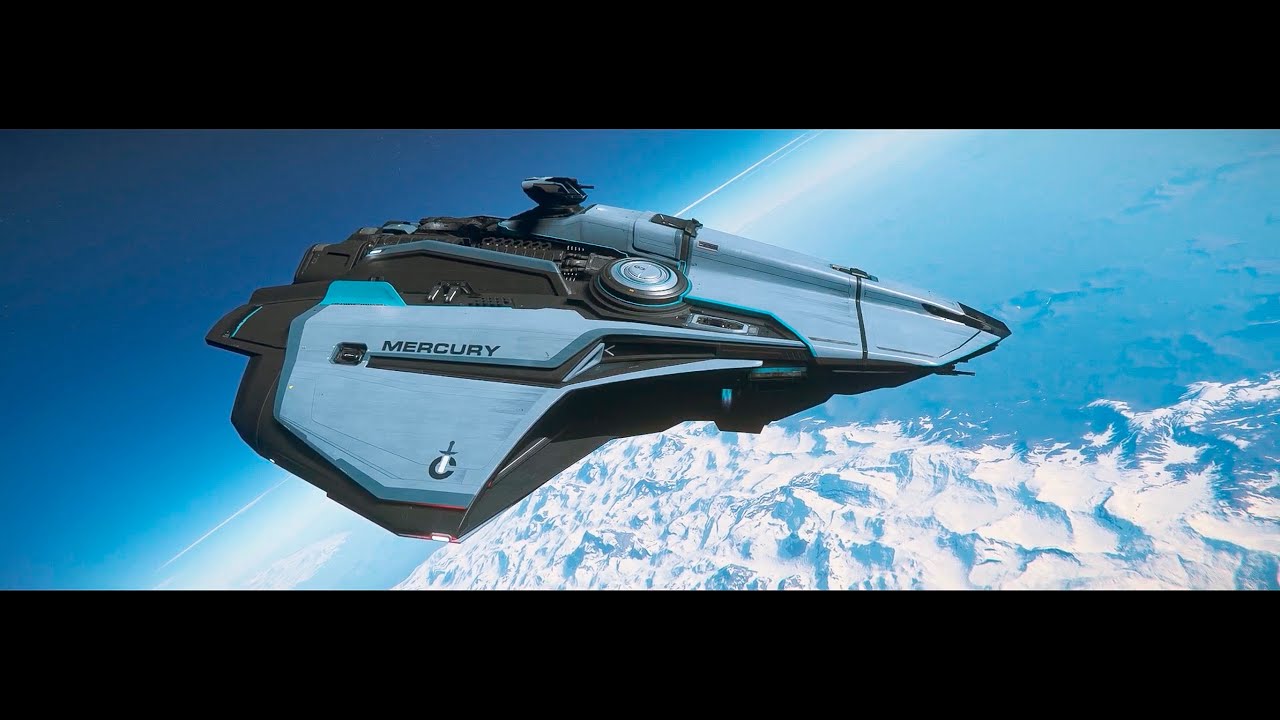 Mercury Star Runner Skyride Paint/Skin - Star Citizen - YouTube
