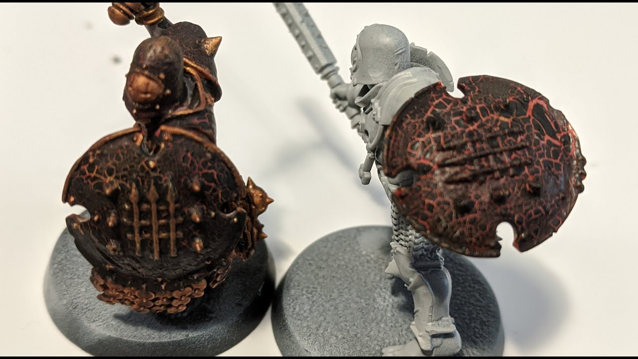 How to Paint: Easy Lava Effects on Models - YouTube