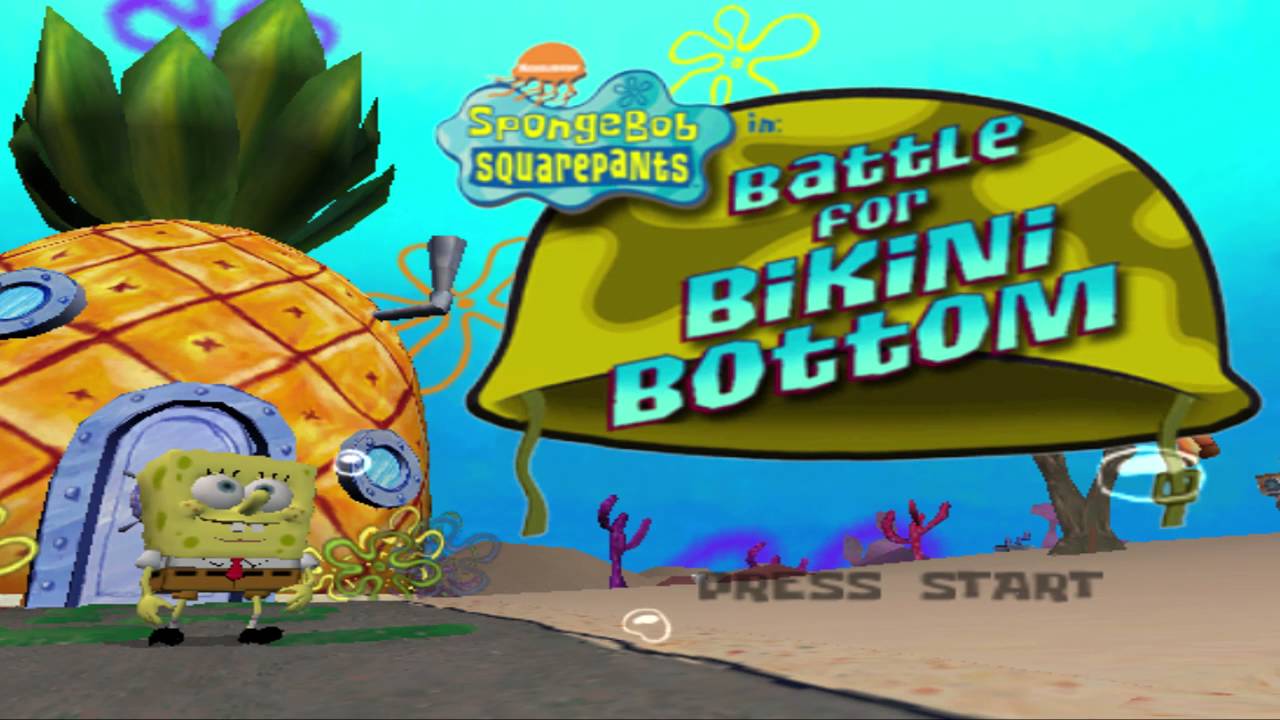Spongebob Squarepants:Battle For Bikini Bottom Music - Bikini Bottom ...
