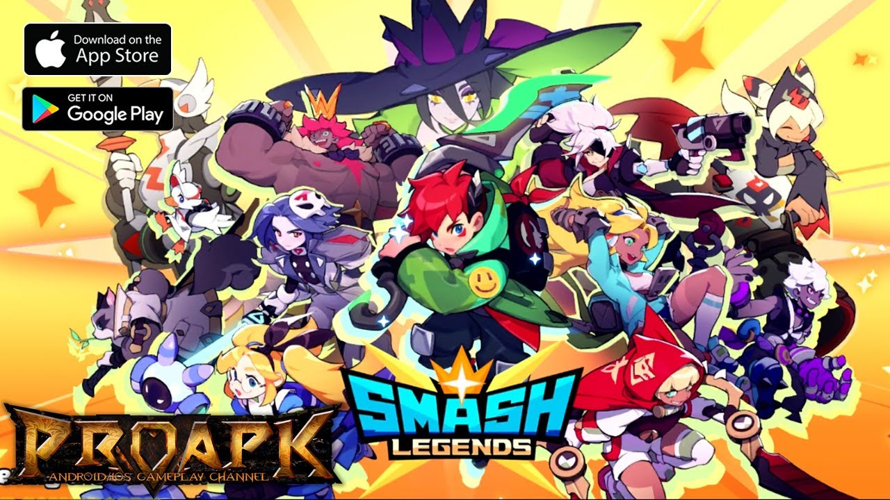 SMASH LEGENDS Gameplay Android / iOS - YouTube