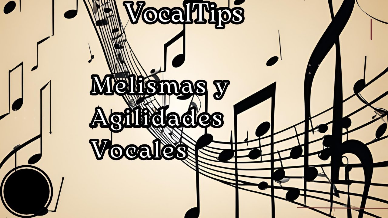 APRENDE A USAR MELISMAS AL CANTAR - METODO PARA COLORATURAS Y ...