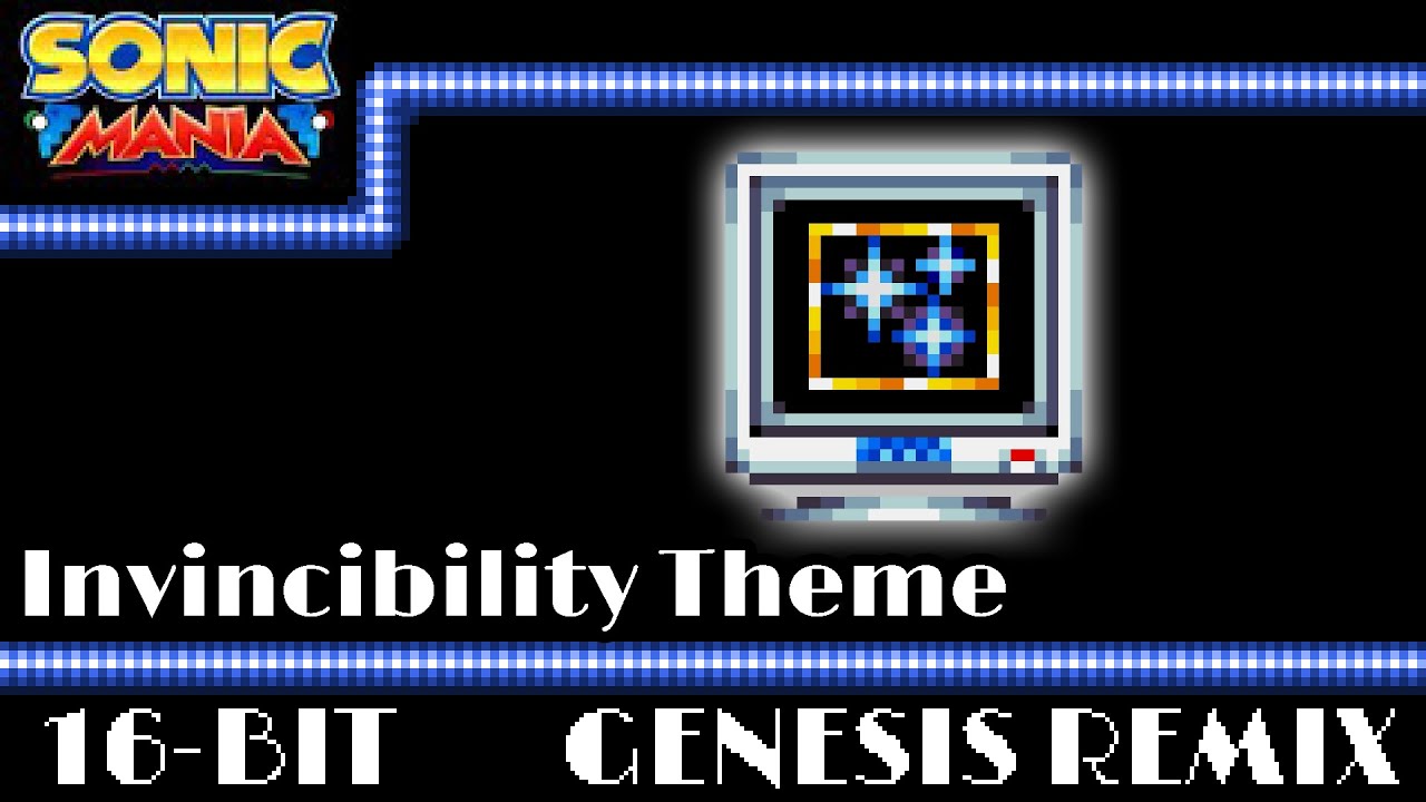 [16-Bit;Genesis]Invincibility Theme - Sonic Mania - YouTube