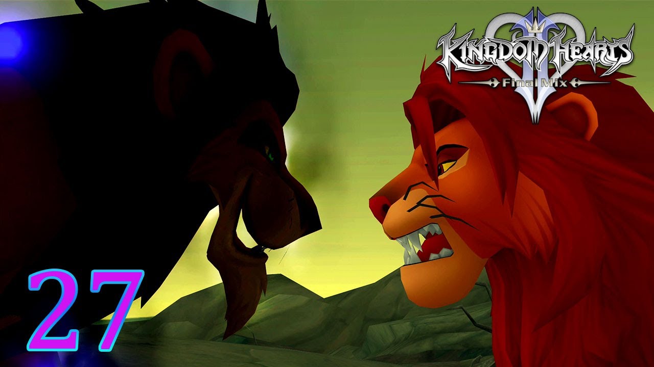 Kingdom Hearts 2 Gameplay: Part 27 - Scar's Ghost - YouTube