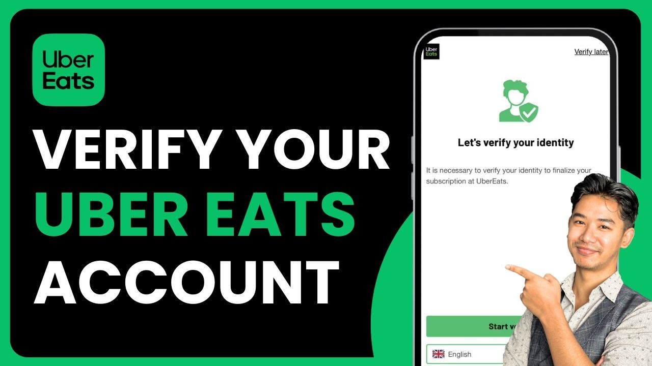 How to Verify Your Uber Eats Account ! - YouTube