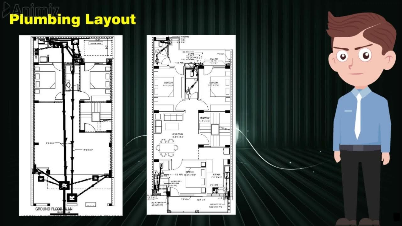 (S1-C6) What is plumbing | plumbing Drawing | explain Plumbing Drawings ...